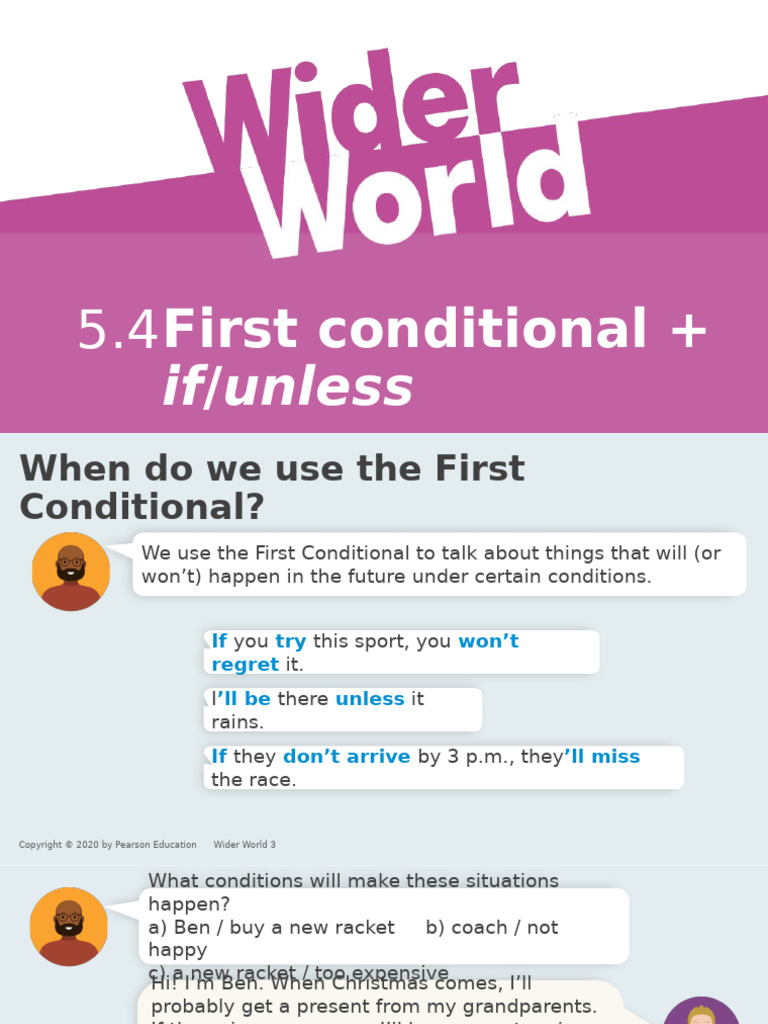 First Conditional | PDF | Linguistic Typology | Linguistic Morphology