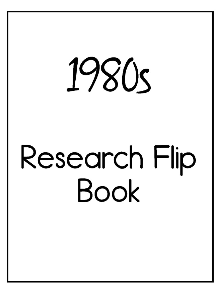 1980s Flip Book A | PDF