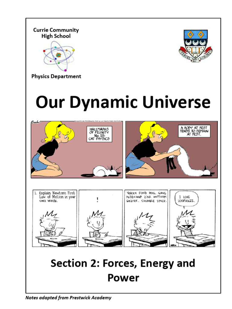 Physics: Forces, Energy & Power | PDF | Force | Weighing Scale