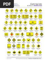 Standard Traffic Signs: Catalogue of | PDF | Controlled Access Highway ...