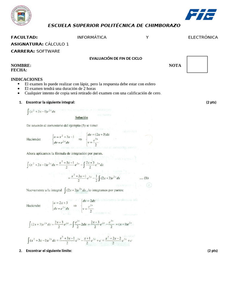 Fin de Ciclo Resol | PDF