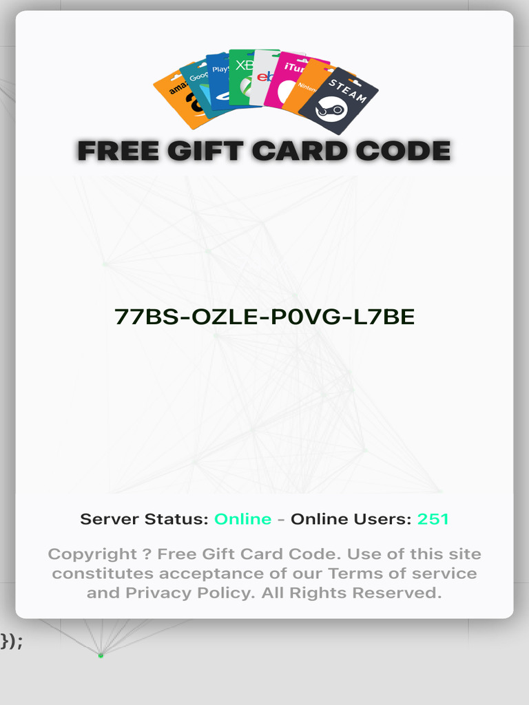 All in One Giftcards | PDF