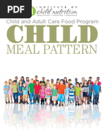 CACFP Weekly Menu Template | PDF | Fruit | Meal