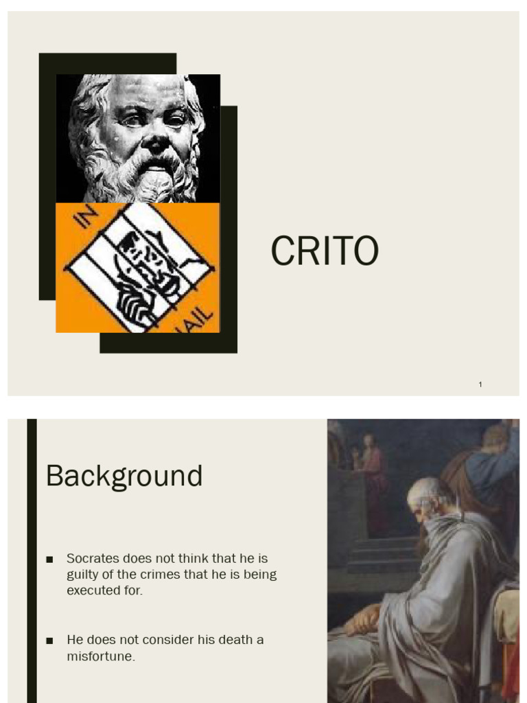 Crito (4) | PDF | Socrates