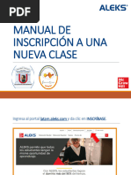 Plataforma ALEKS Instructivo Registro Estudiante | PDF | Crecimiento personal y profesional