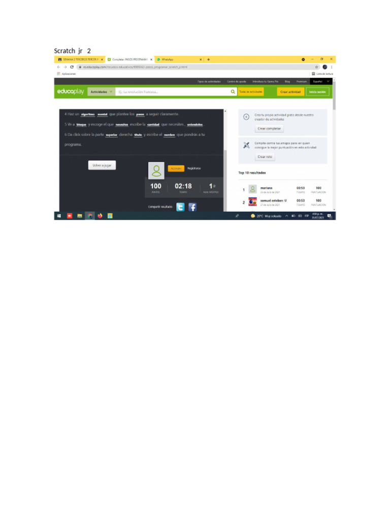 Scratch Jr 2: Beginner's Guide | PDF
