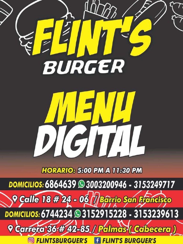 Cartas Flints 2024 Arreglo Digital - 240213 - 172940 | PDF | Cocina | Carne