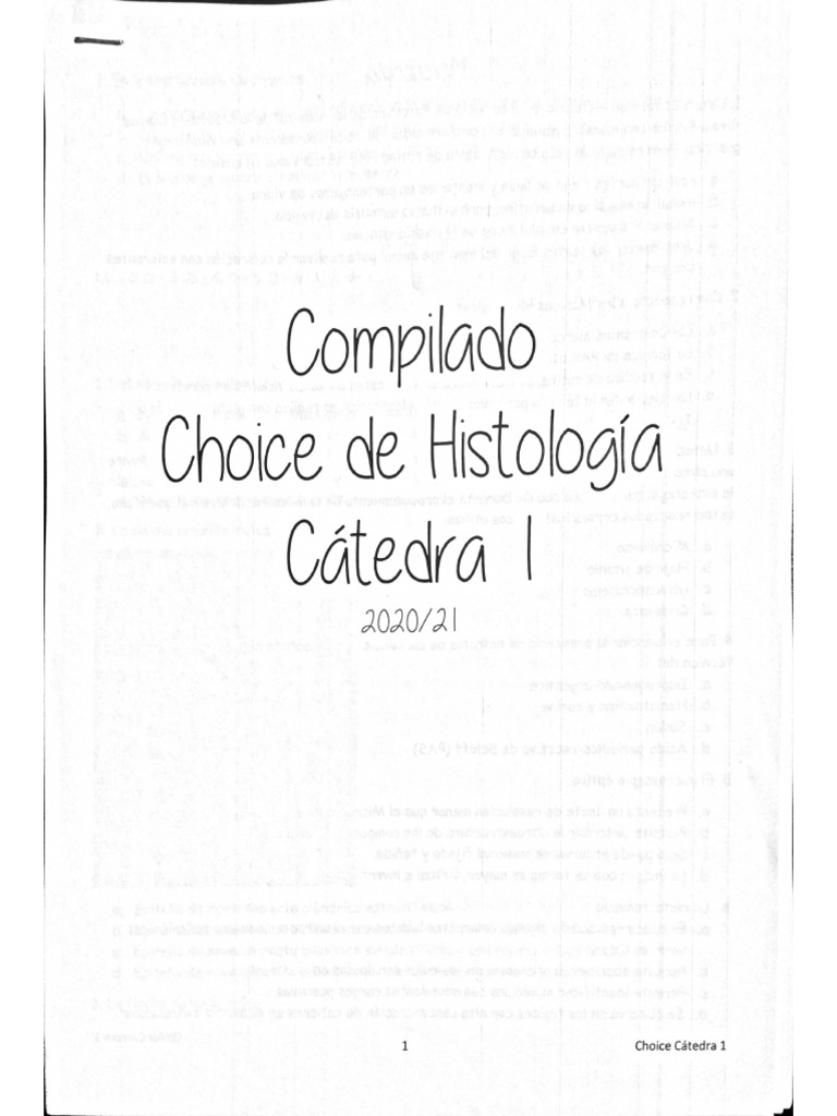 Choice Histo[1] | PDF