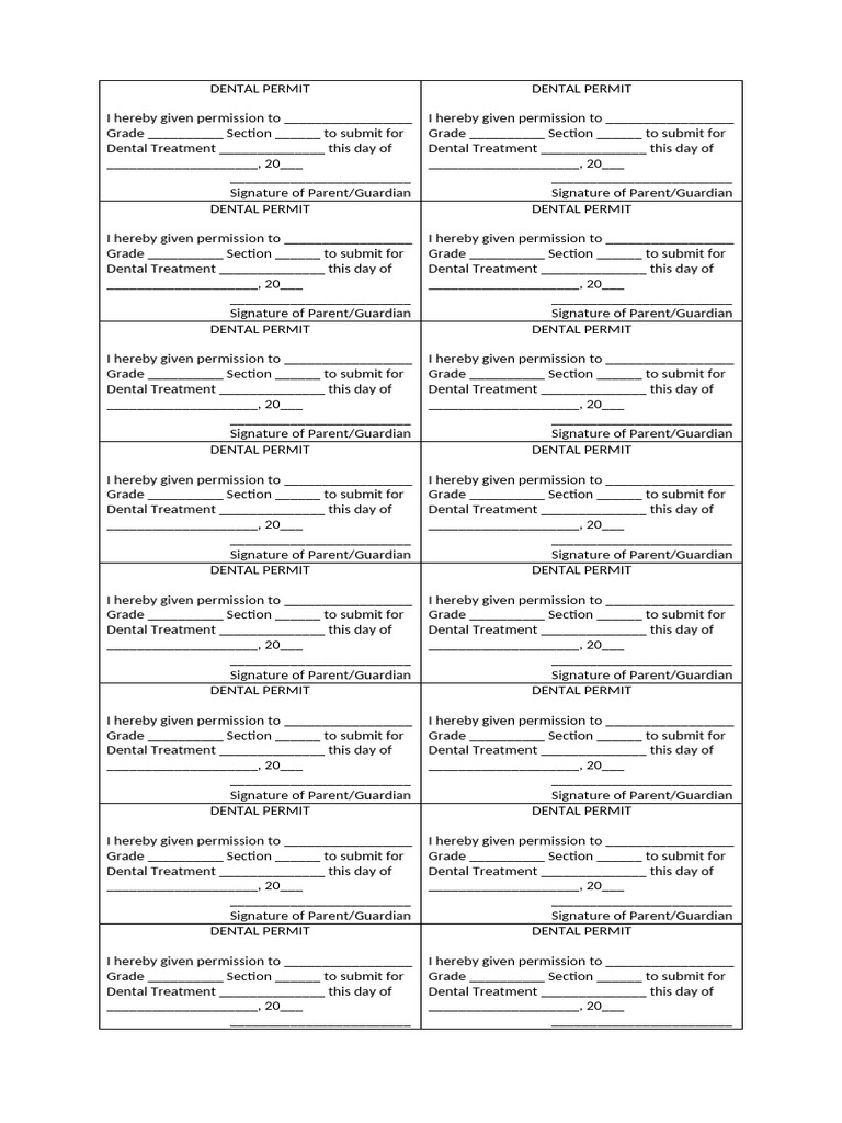 DENTAL-PERMIT | PDF