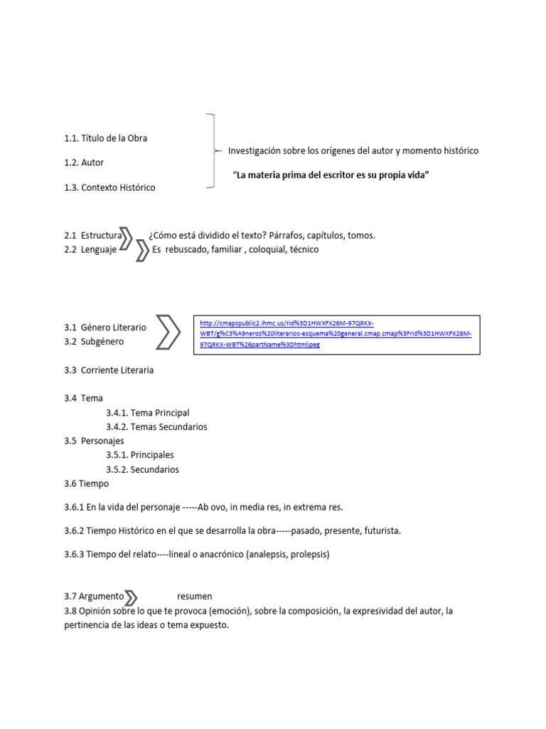 Guía de Análisis Literario | PDF