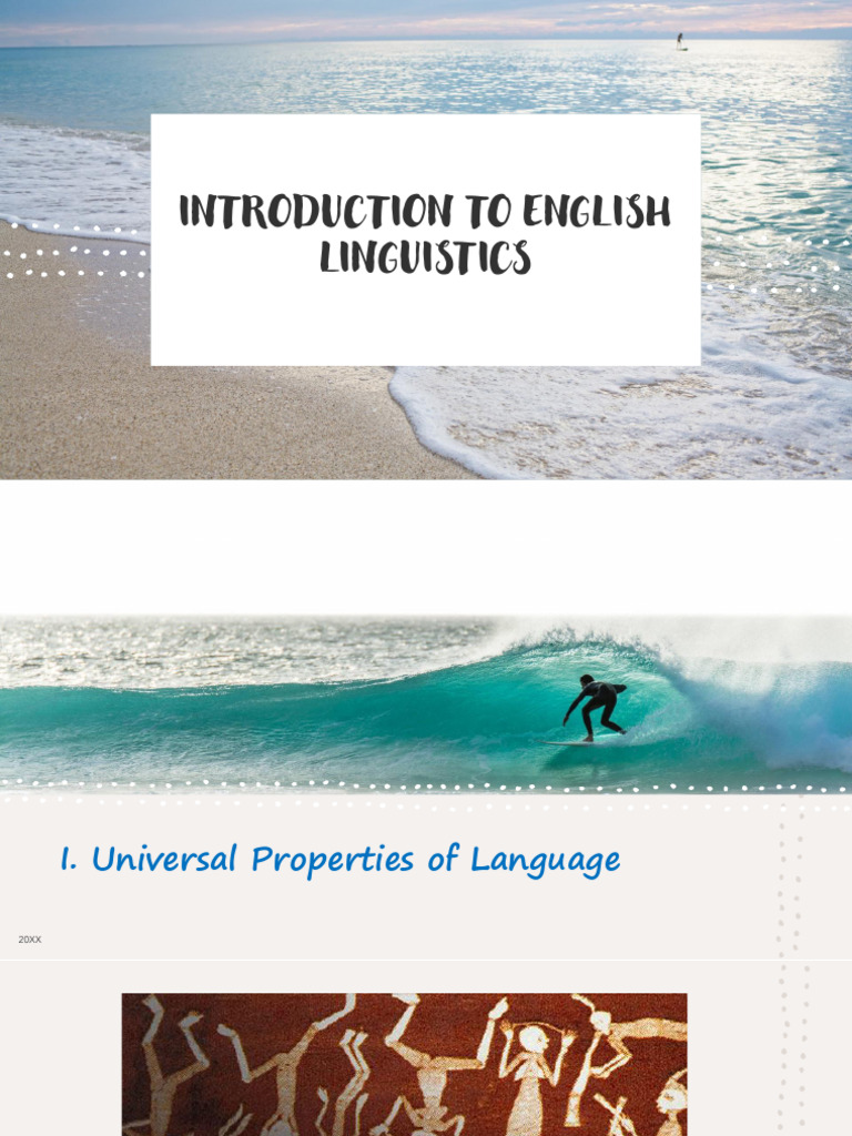 Introduction To Linguistics PDF | PDF | Linguistics | Semantics