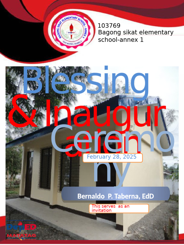 Inauguration Ceremony Invitation | PDF