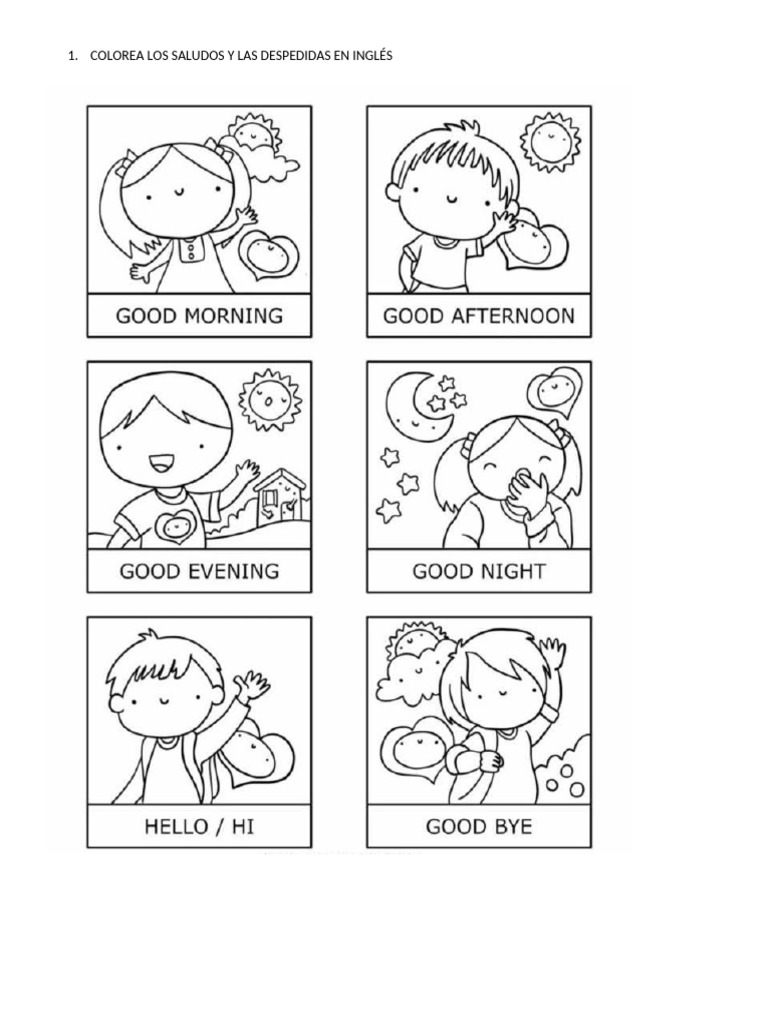 Greetings and Farewells in English | PDF