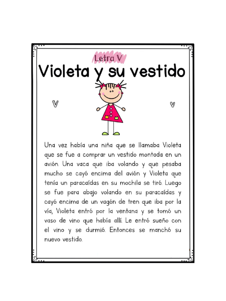 Violeta y Su Vestido | PDF