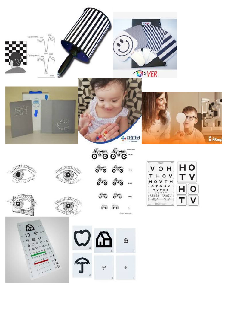 Imagenes Test de Agudeza Visual | PDF
