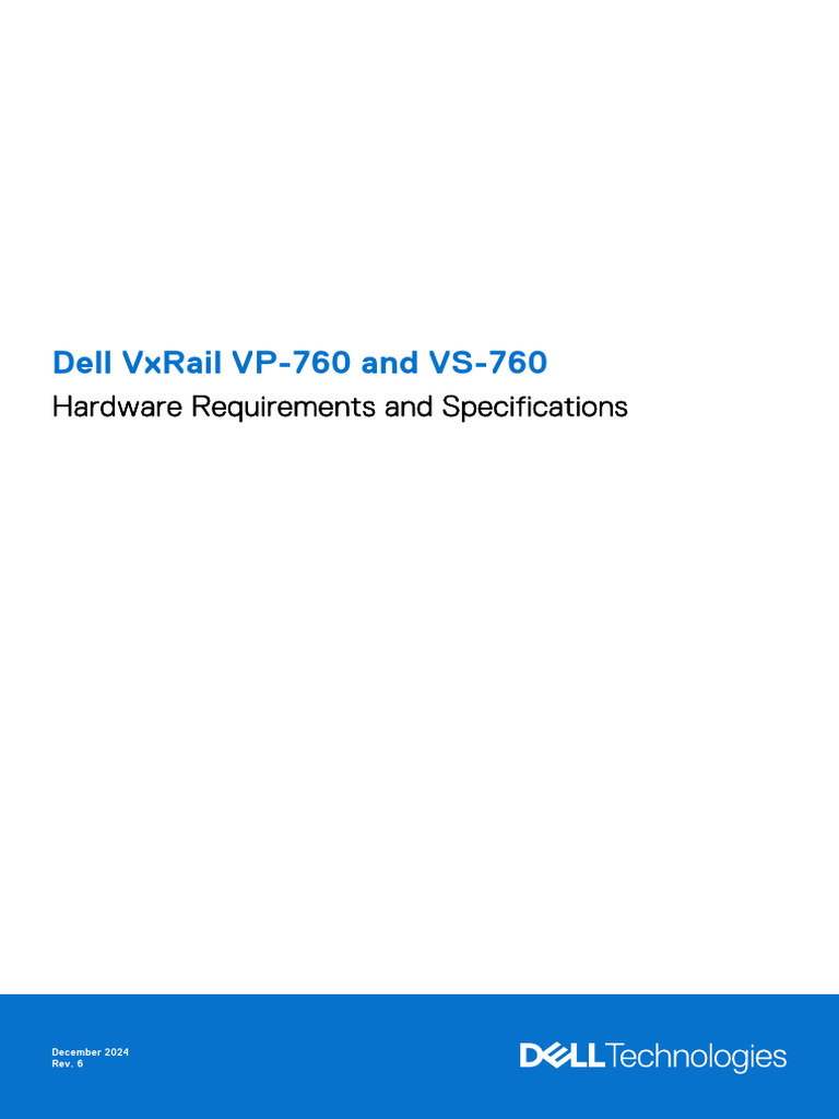 VXR VP 760 | PDF | Solid State Drive | Computing
