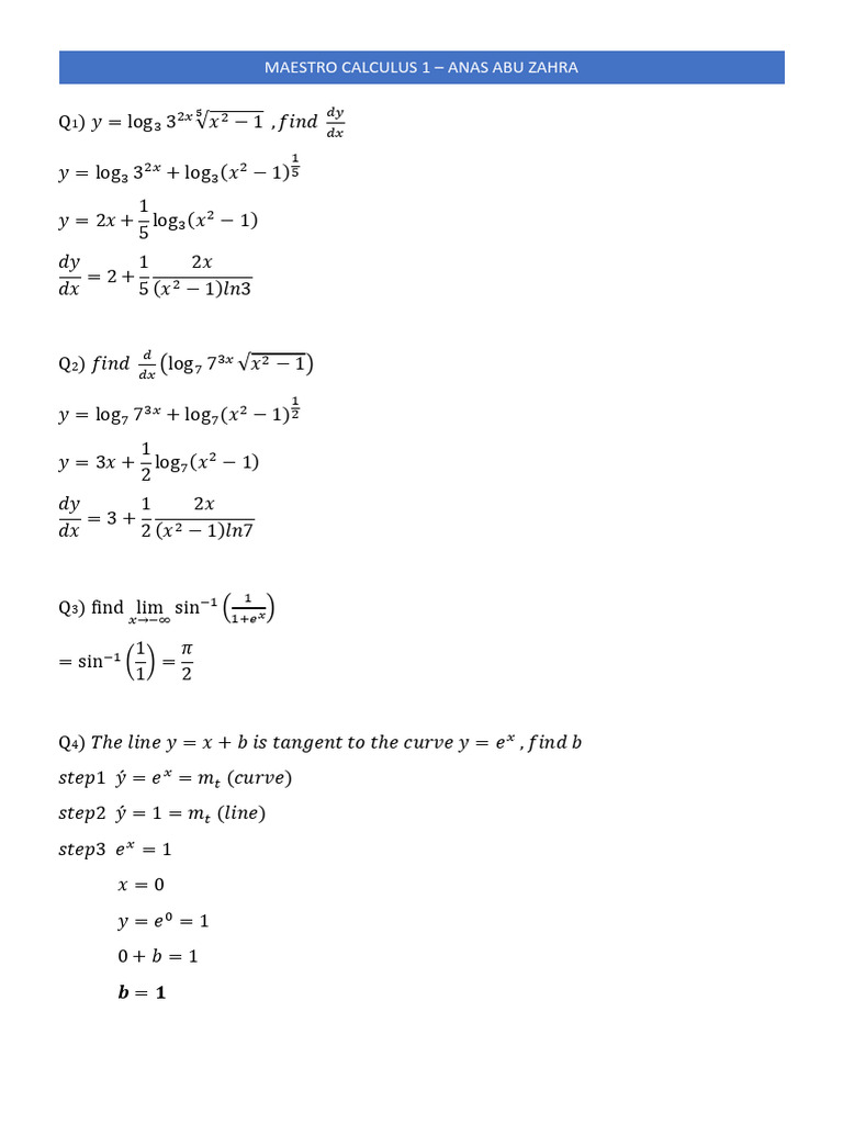 Ch3 Exam Solution | PDF