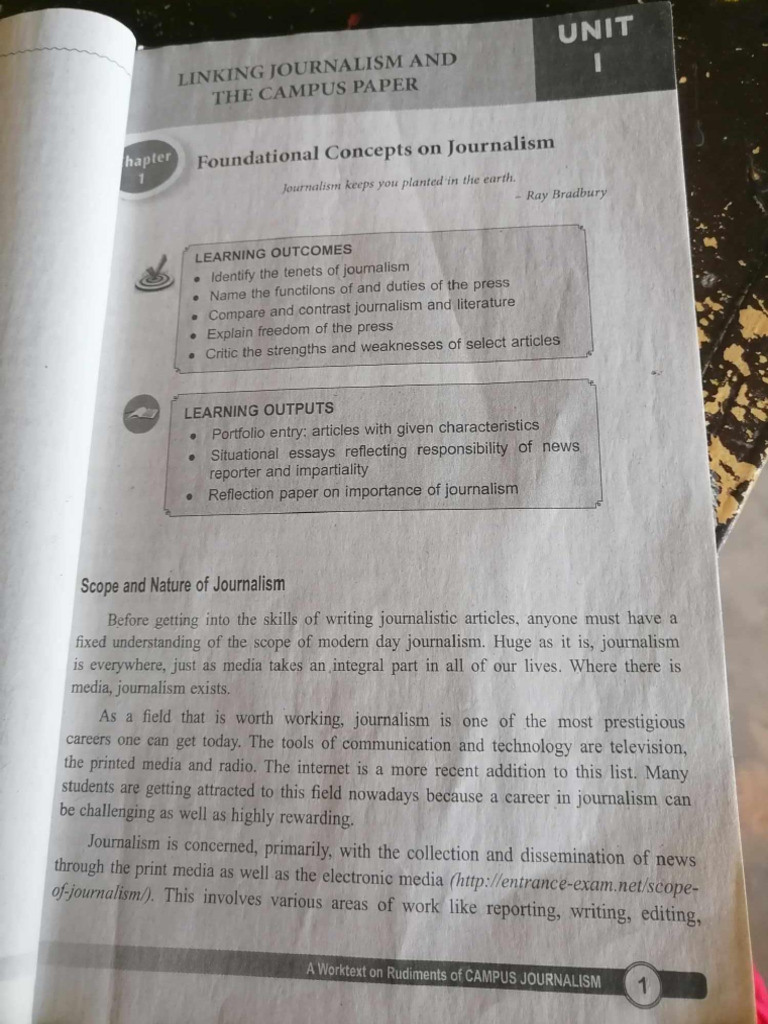 Unit 1 Chapter 1 | PDF