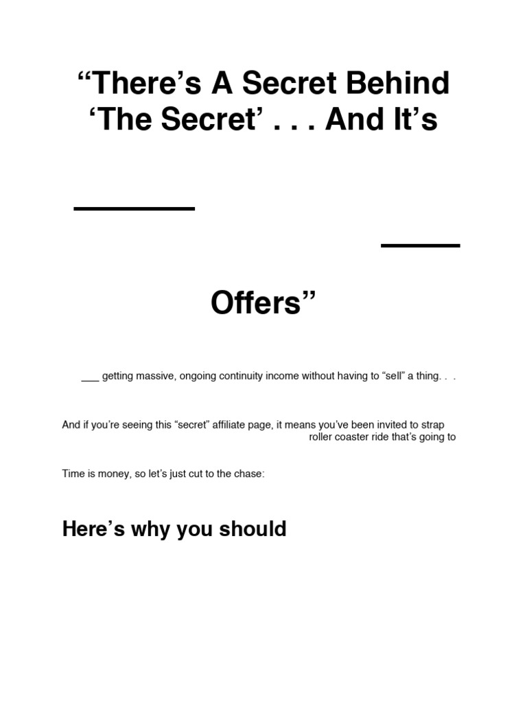 JV Sales Letter | PDF