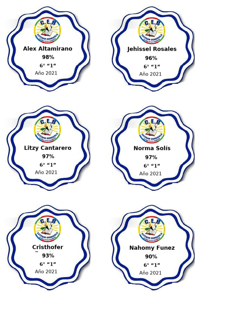 Escarapela Hilda | PDF