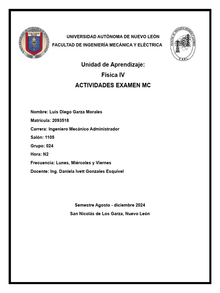 LDGM_FISICA 4 | PDF