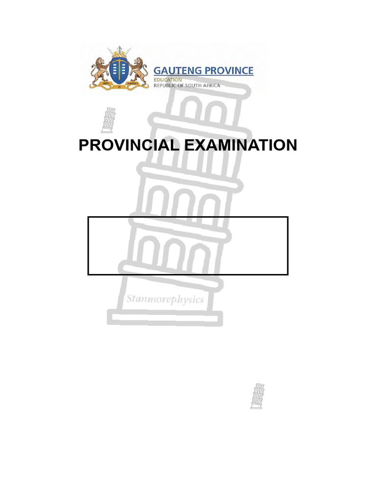Grade 10 Physics Exam November 2023 | PDF | Waves | Electromagnetic ...