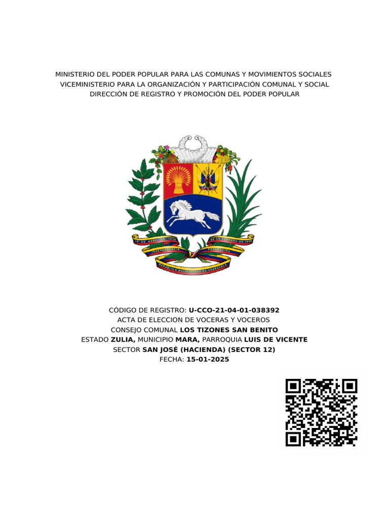 Acta | PDF | Gobierno