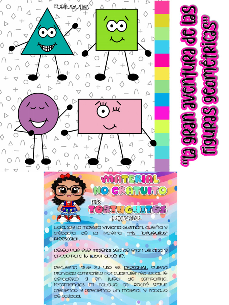 Cuento La Gran Aventura de Las Figuras Geometricas | PDF