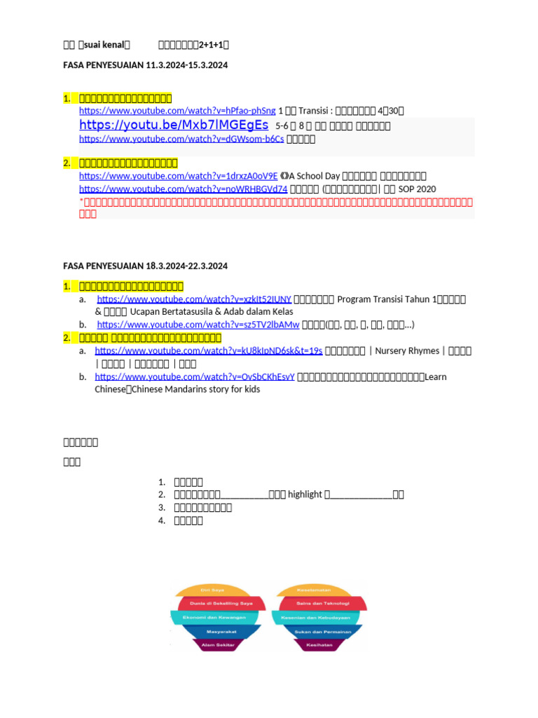 2024 Moral Transisi Thn1 | PDF