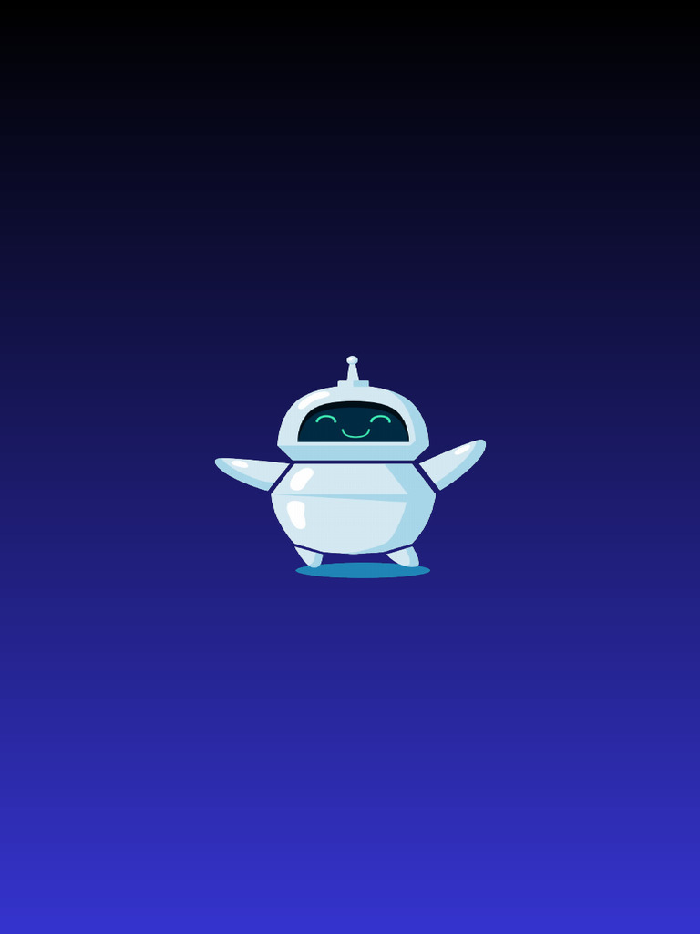Illustration Robot Instagram Highlights Blue | PDF