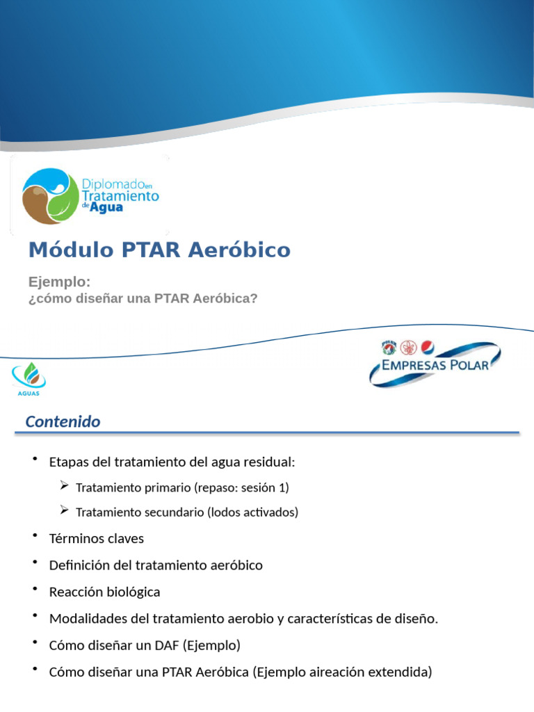 Diseño de PTAR Aeróbica: Guía Completa | PDF | Tratamiento de aguas ...