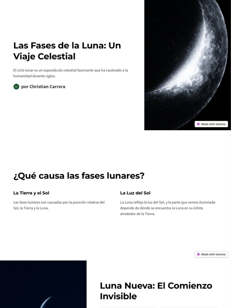 Las-Fases-de-la-Luna-Un-Viaje-Celestial | PDF