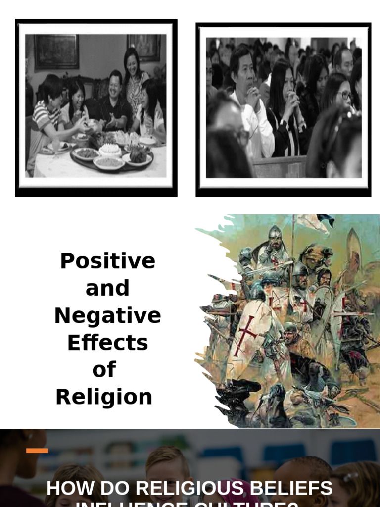 Positive and Negative Effects of Religion L3 | PDF | Morality | Inquisition