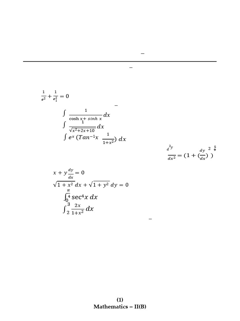 12th Class Mathematics 2B Important Questions | PDF | Euclidean ...