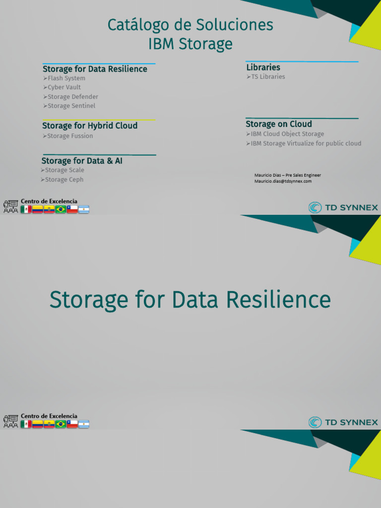 Battle Cards Storage IBM - CoE TDSynnex 2024 v2 | PDF | Computación en ...