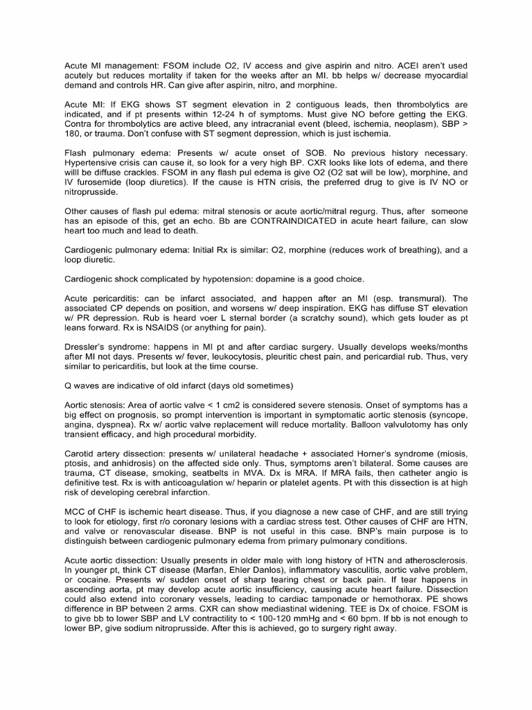 Usmle-World-Step-3-High-Yield-Notes-90-Pages 5 | PDF