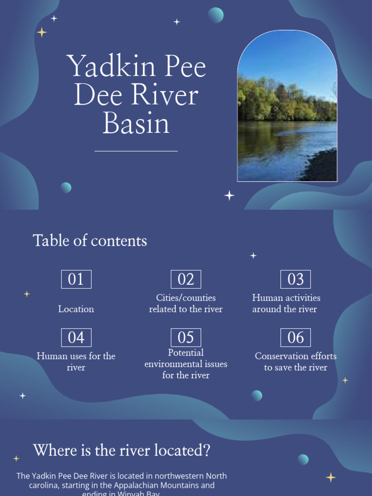Yadkin Pee Dee River | PDF | River | Transparent Materials