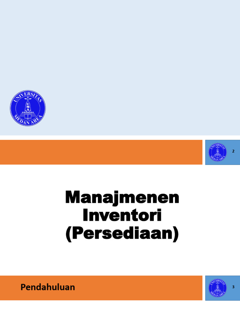 15 - Materi Pertemuan Ke-15 (Manajmenen Inventori) | PDF