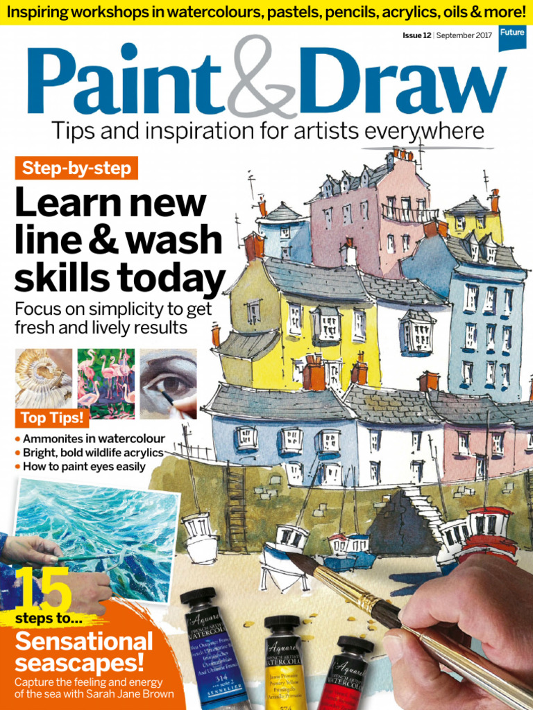 Paint&Draw 2017-09 Issue 12 | PDF | Printmaking | Etching