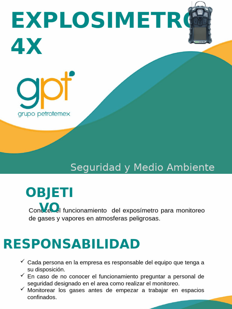 Explosimetro 4X | PDF