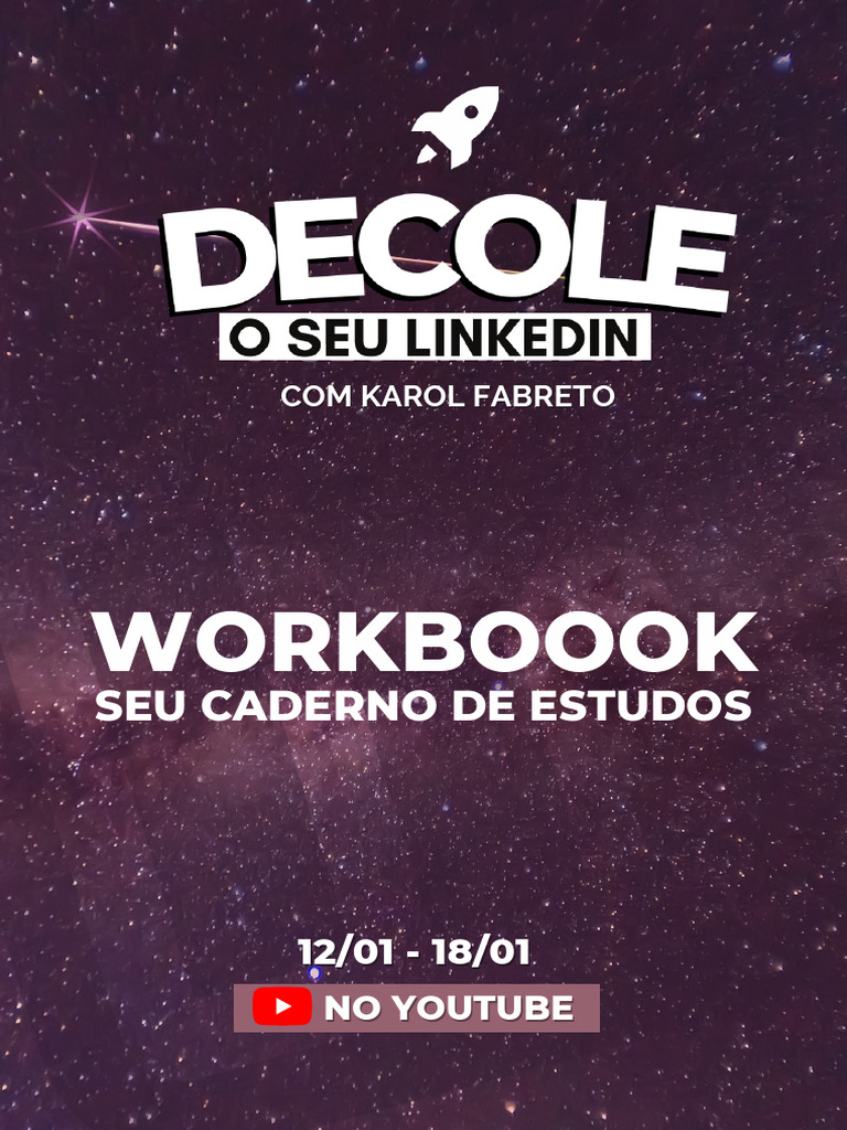 Workbook - Decole o Seu Linkedin | PDF
