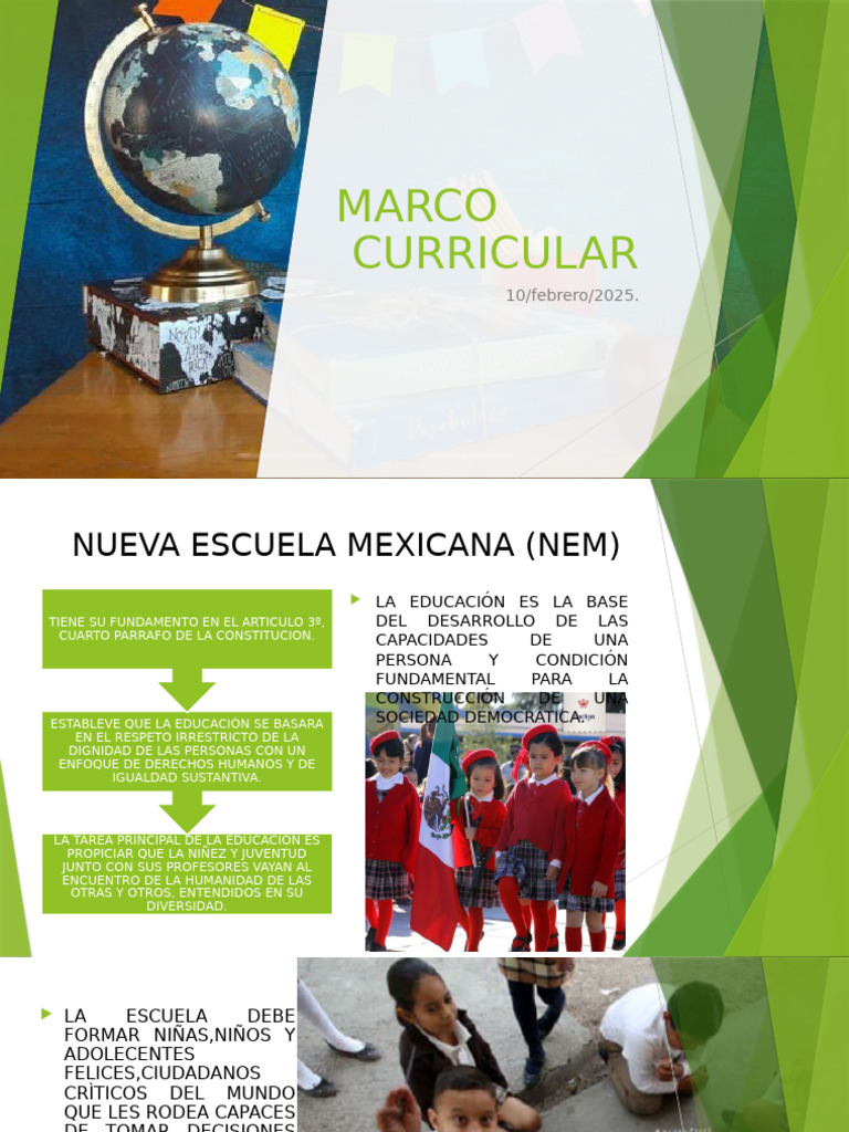 Marco Curricular de La Nem | PDF | Plan de estudios | Educación de la ...