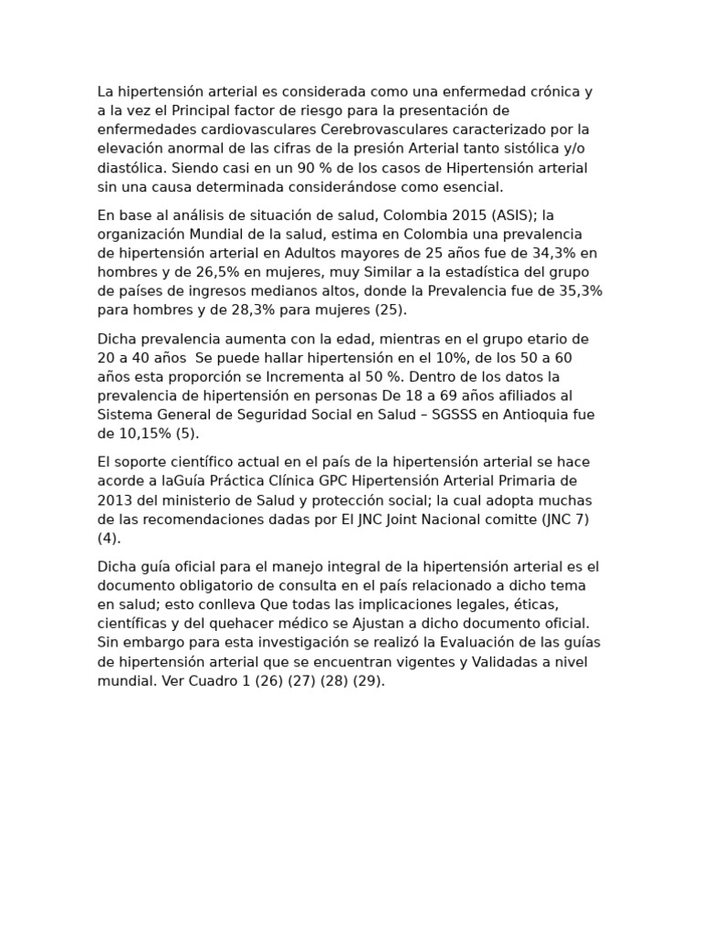 Marco teorico de hipertensión | PDF Marco teorico de hipertensión | PDF