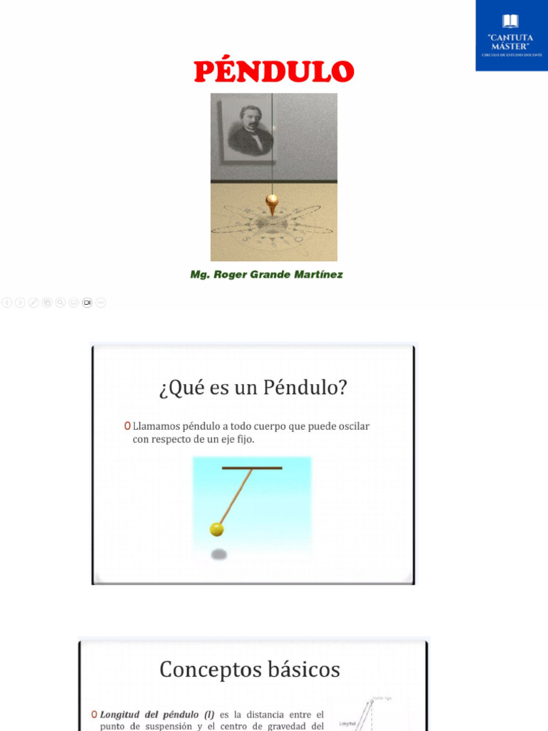 PÉNDULO | PDF | Ácido | Péndulo
