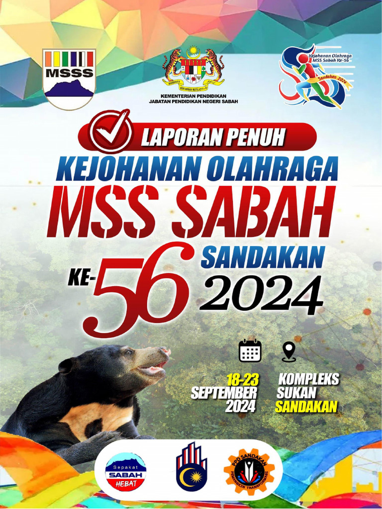 Laporan Penuh - MSS SABAH 56 [SANDAKAN] 2024 | PDF