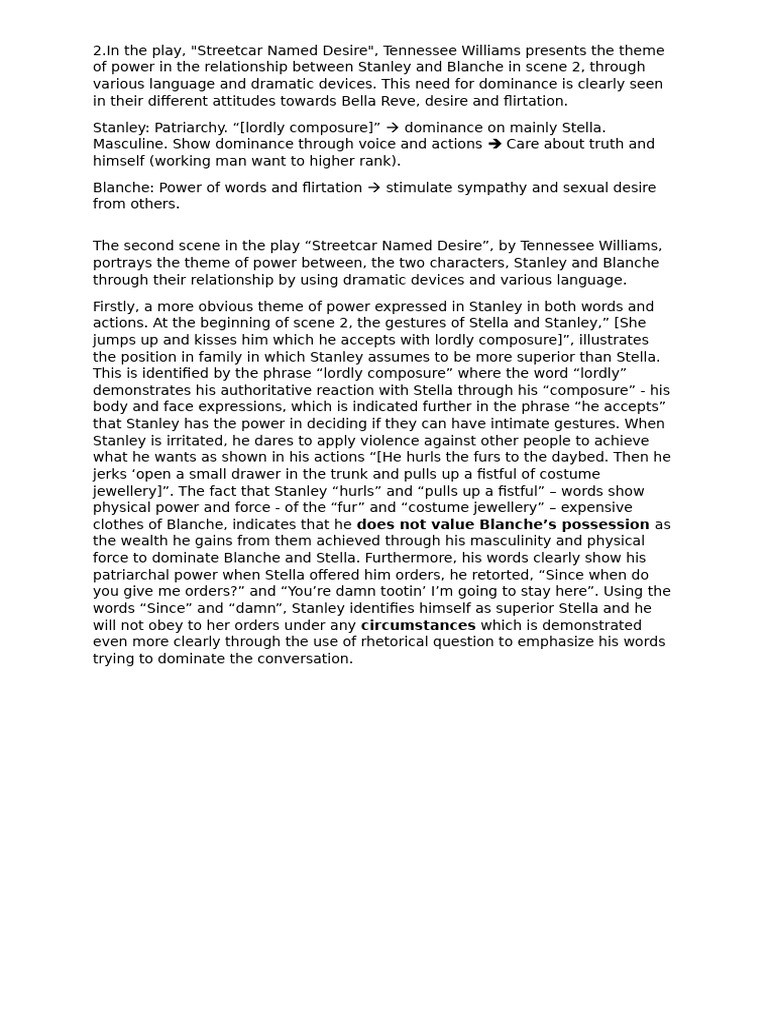 The Second Scene in The Play | PDF | Interpersonal Relationships ...