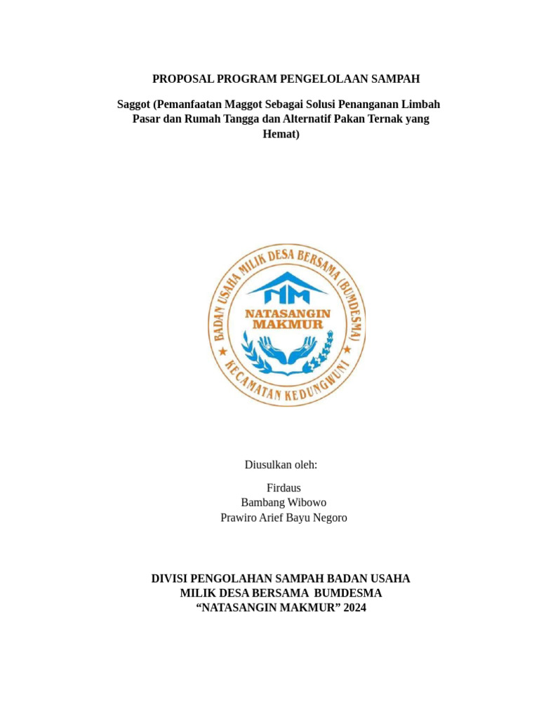 Solusi Limbah Pangan: Budidaya Saggot | PDF