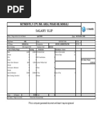 Payslip April 2025 2 | PDF | Payments | Employment Compensation