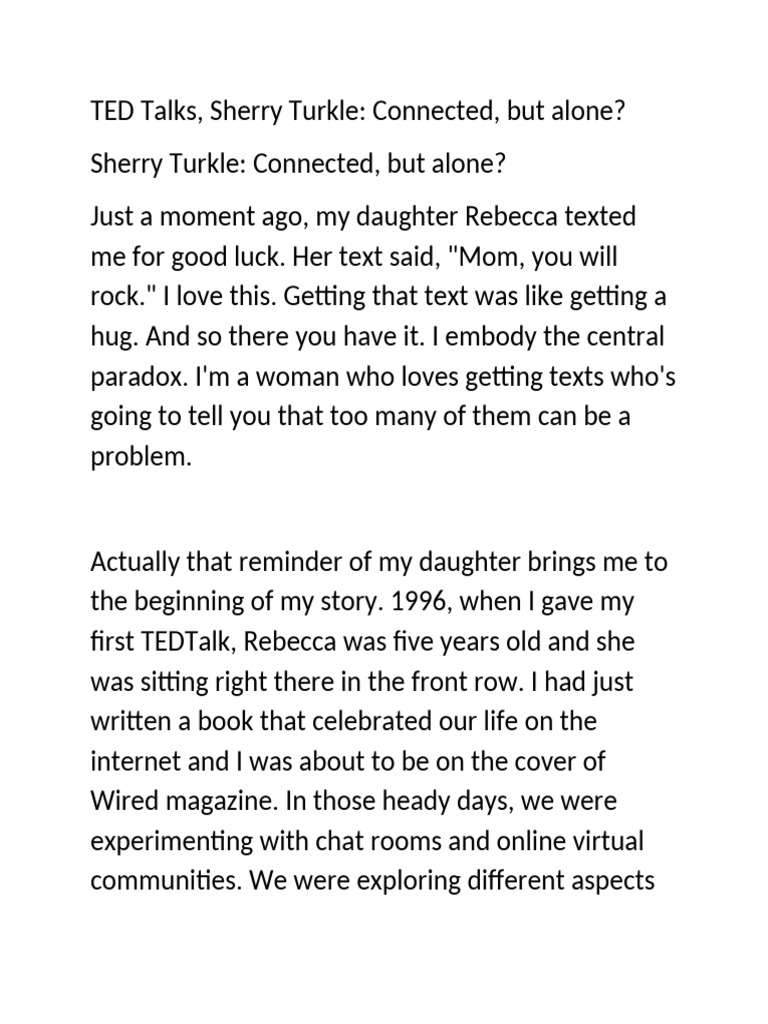 The Paradox of Digital Connection | PDF | Empathy | Psychology