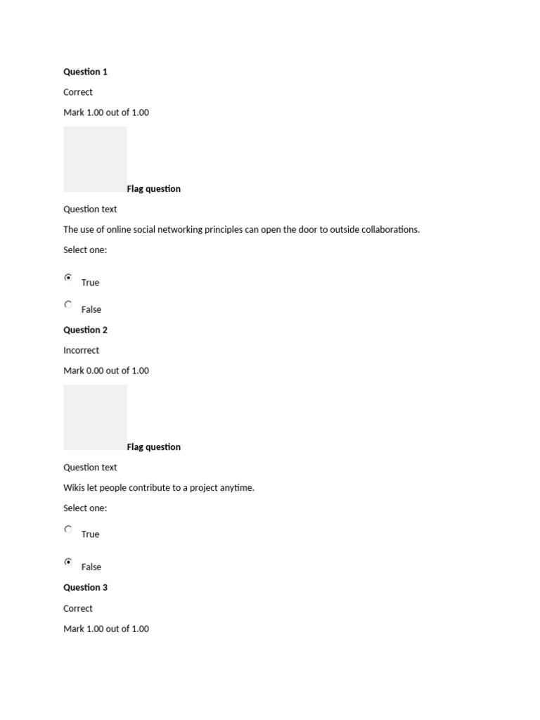 UOP - Question - Unit 3 Attempt Quiz | PDF | Business
